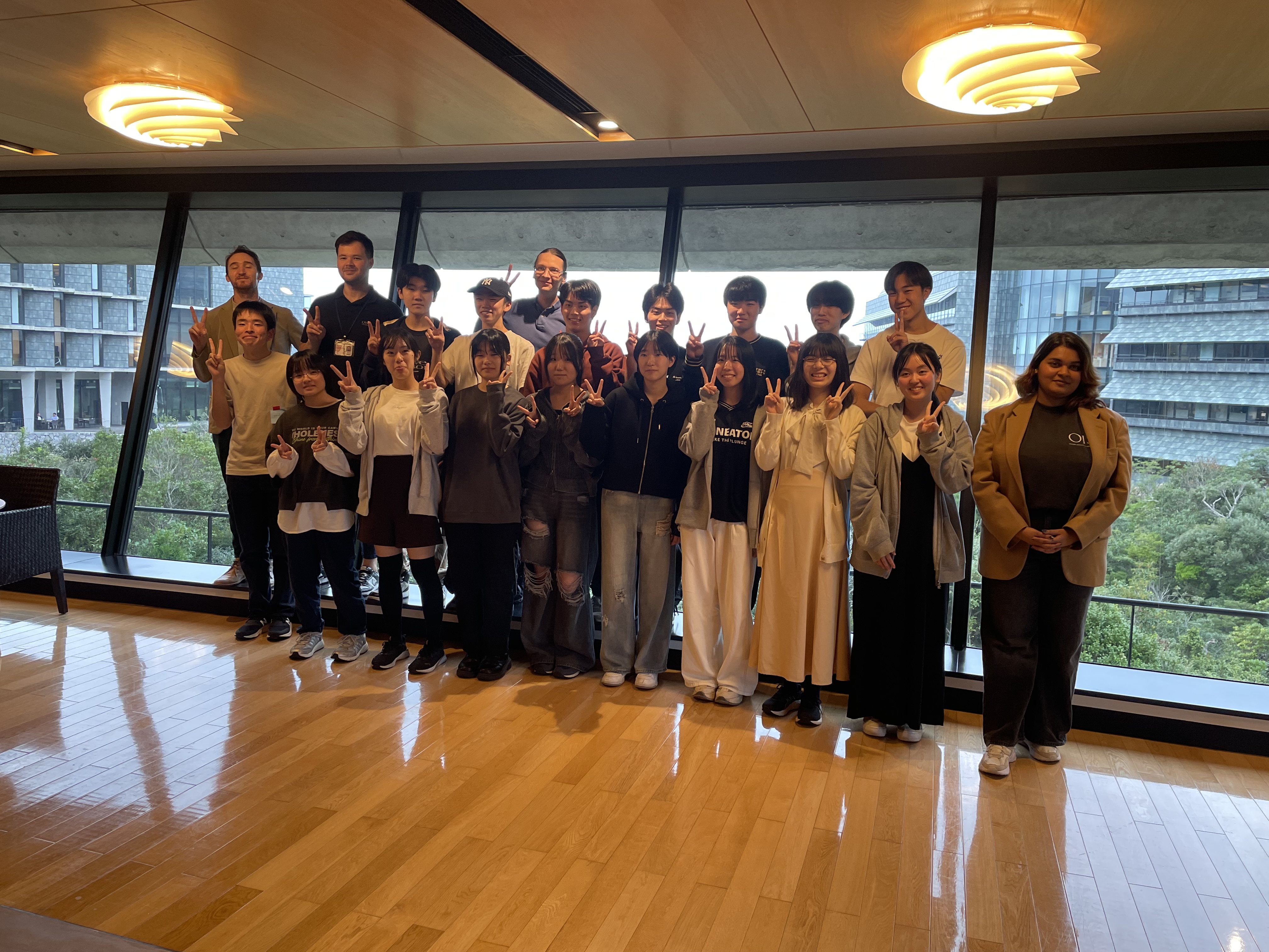 20251202 Sapporo Asahigaoka Senior High School Visit | Okinawa ...